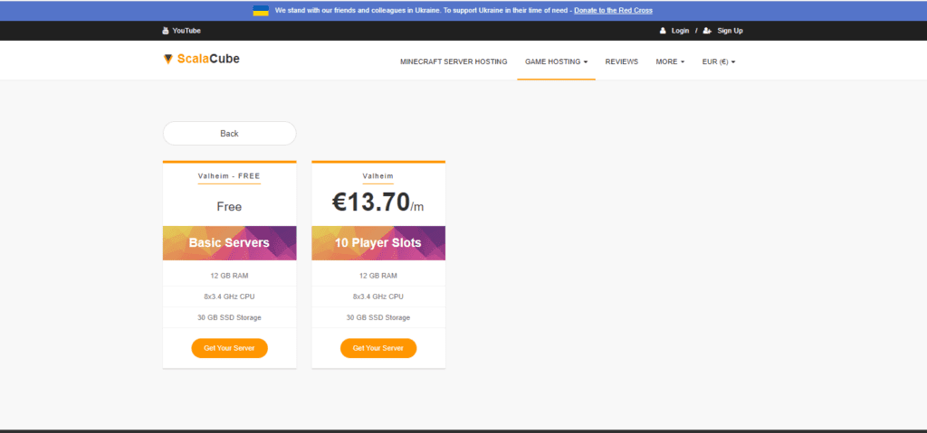 Free Valheim Server Hosting Scalacube | TopServer.Network